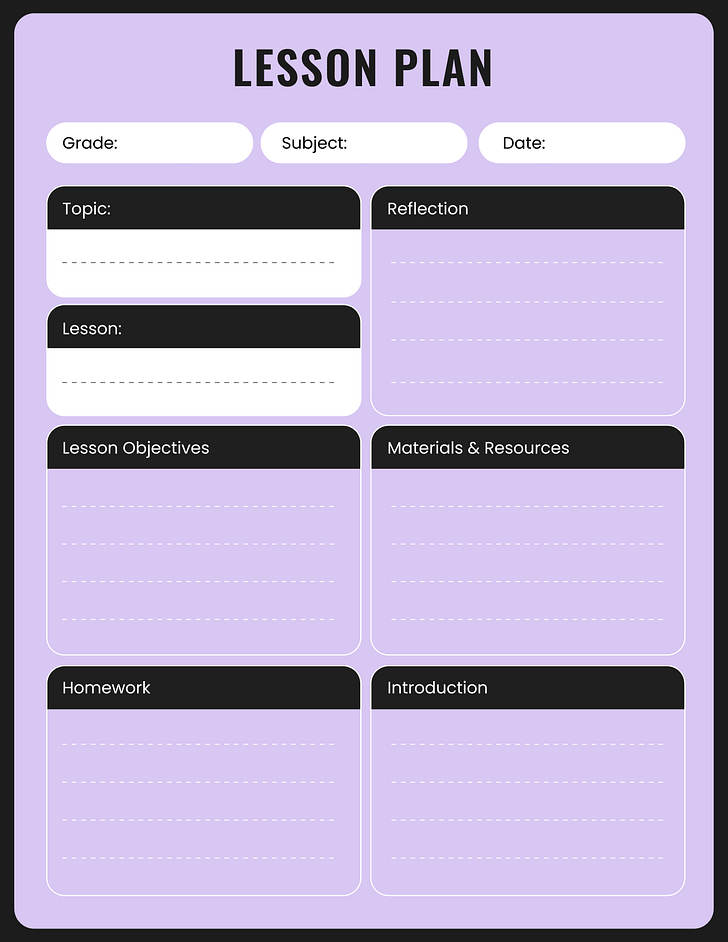 English Class Lesson Plans | Renderforest