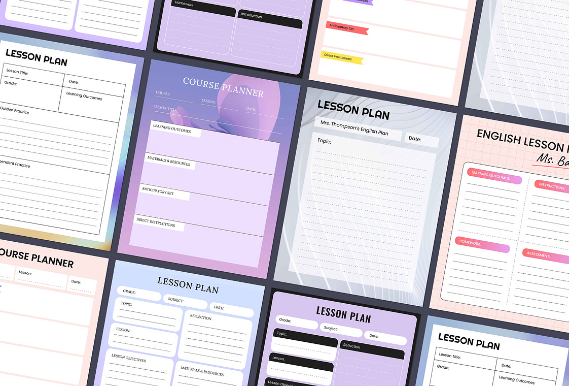 English Class Lesson Plans | Renderforest