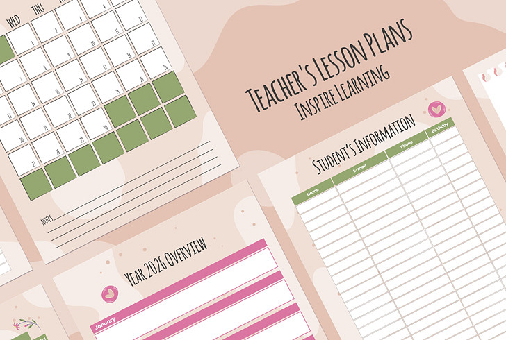 Free lesson plan templates for teachers | Renderforest