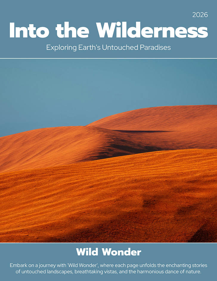 Travel Magazine Cover Designs | Renderforest
