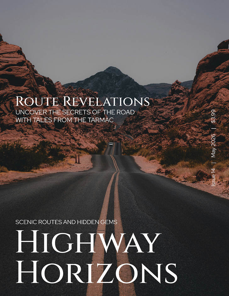 Travel Magazine Cover Designs | Renderforest