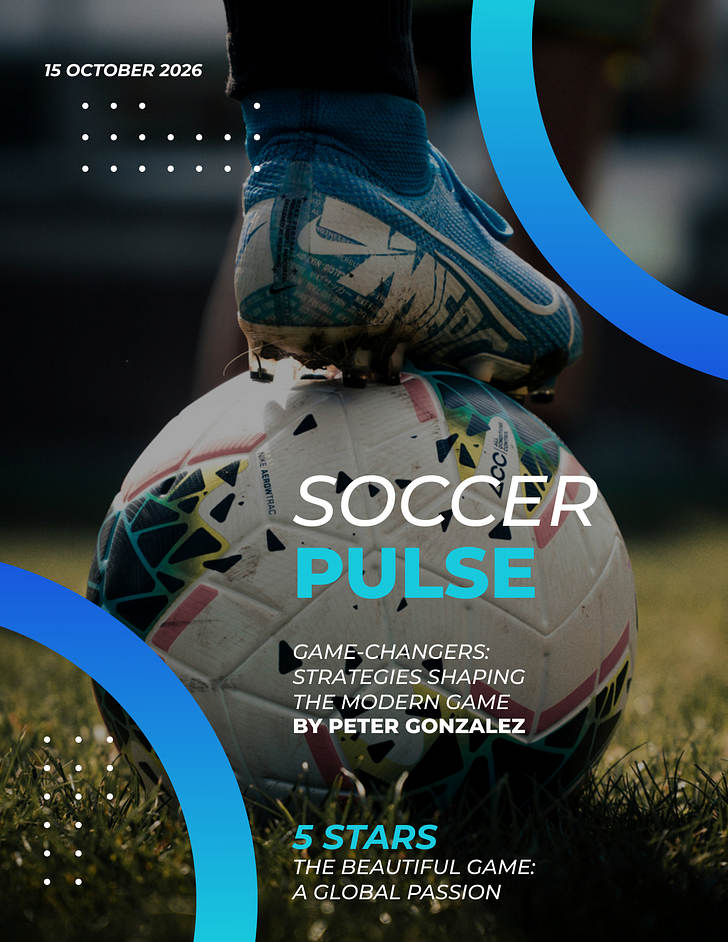 Sports Magazine Cover Designs | Renderforest