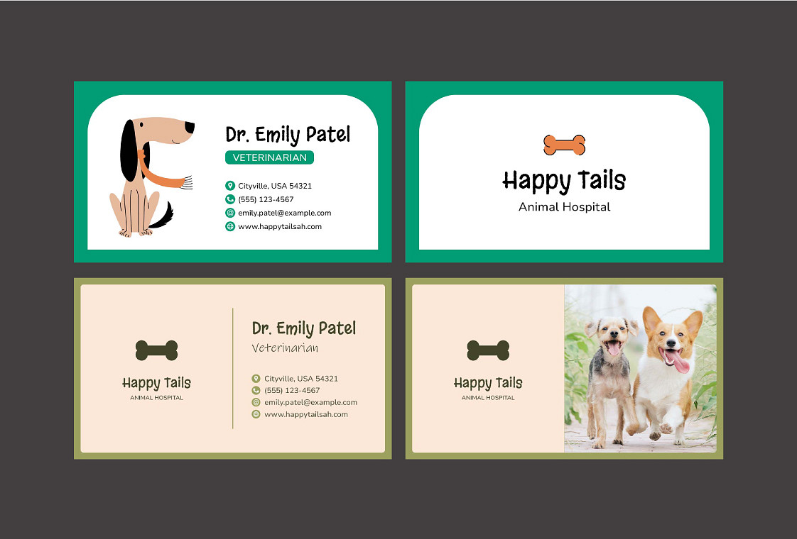 Veterinary Business Cards | Renderforest
