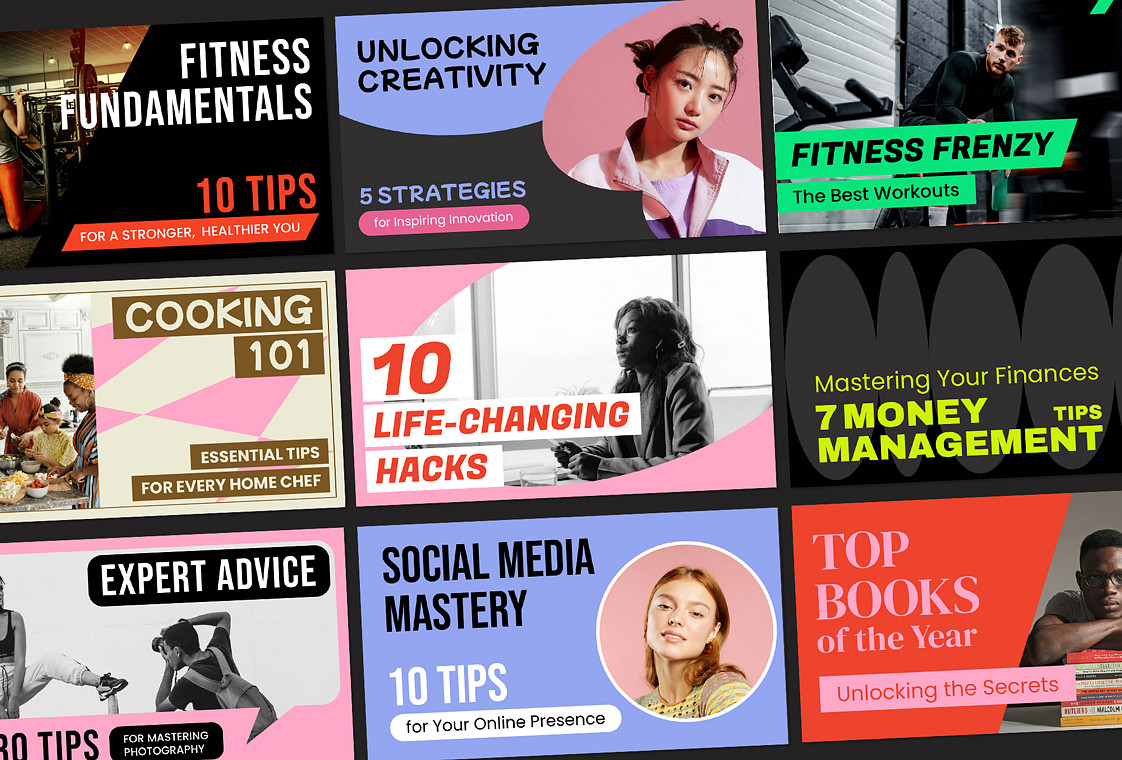 Top Tips YouTube Thumbnails | Renderforest