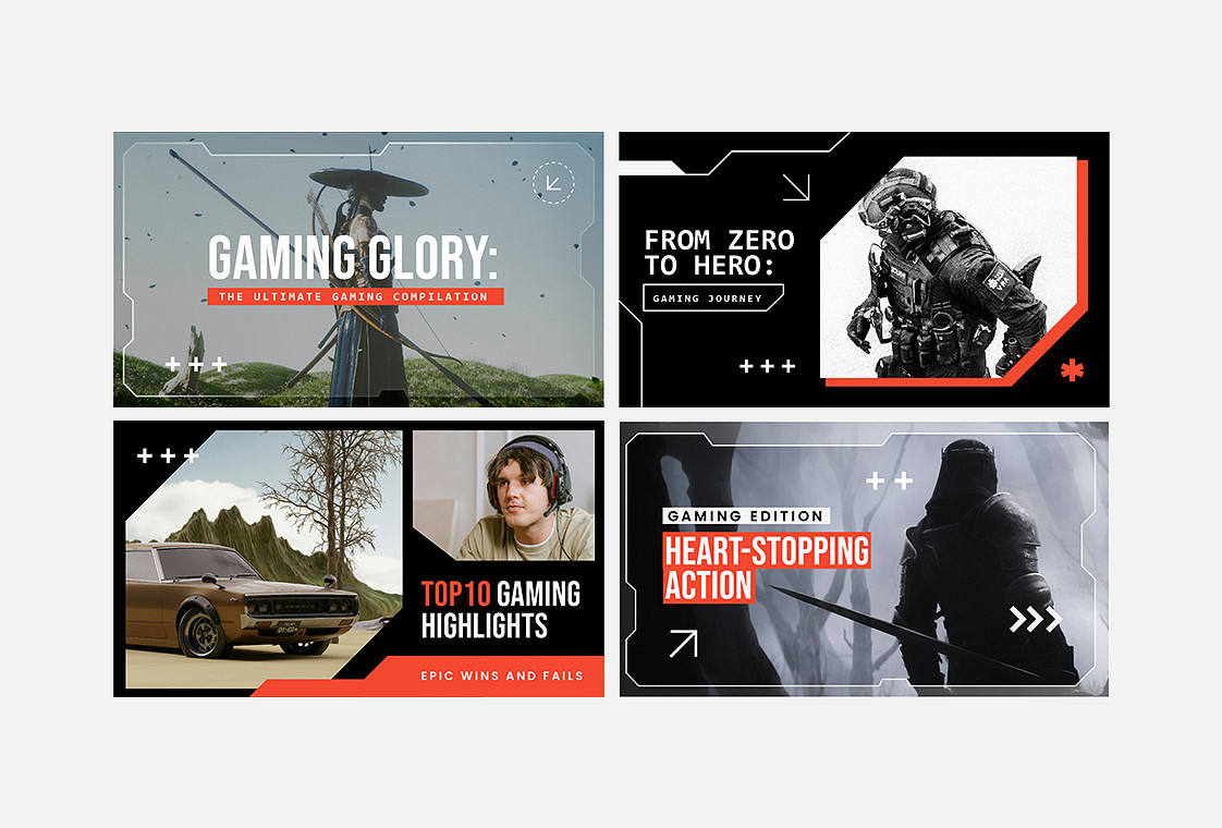 Epic Gaming YouTube Thumbnails | Renderforest