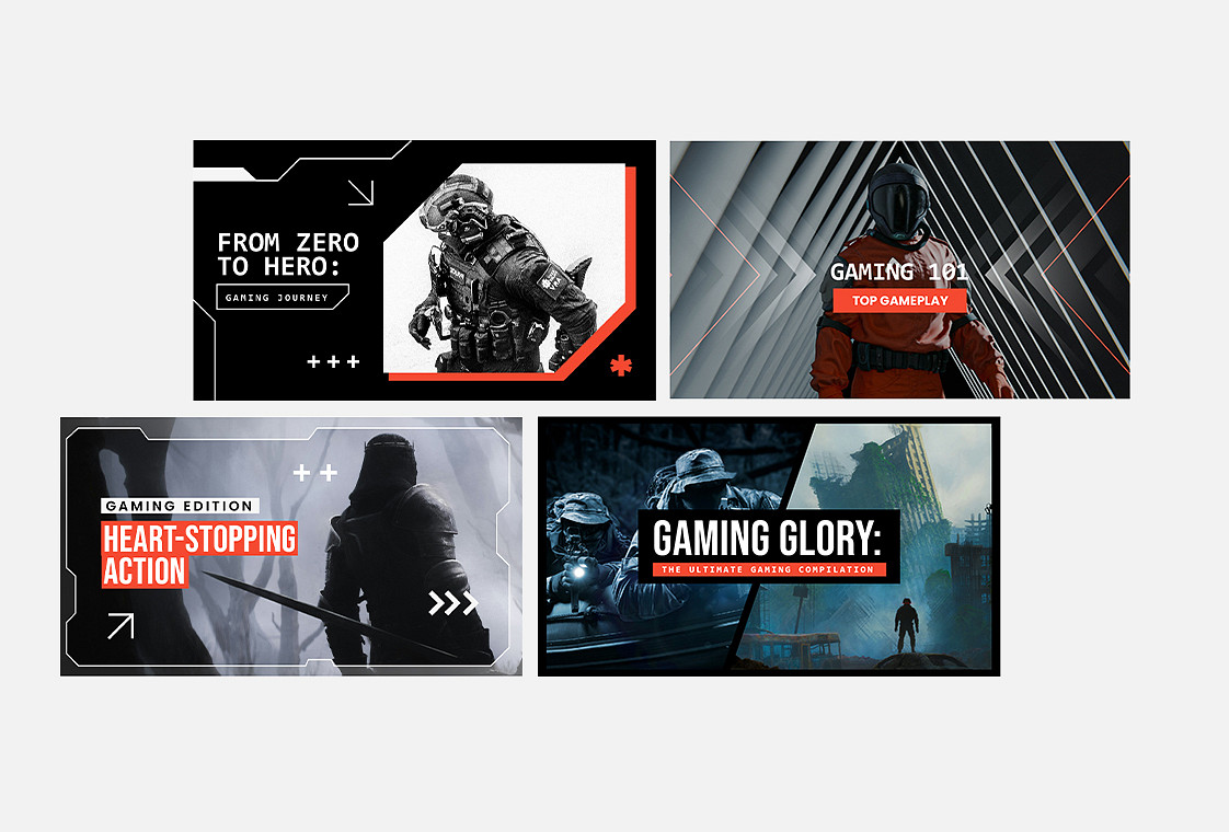 Epic Gaming YouTube Thumbnails | Renderforest