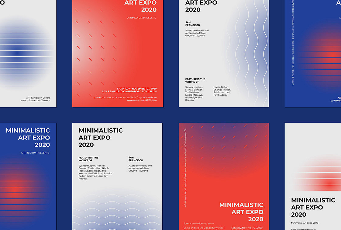 Minimalistic Event Promo Set | Renderforest