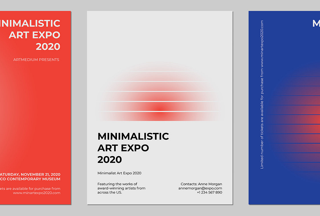 Minimalistic Event Promo Set | Renderforest