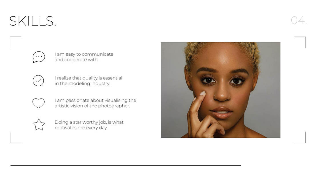 Model Lookbook Slides | Renderforest