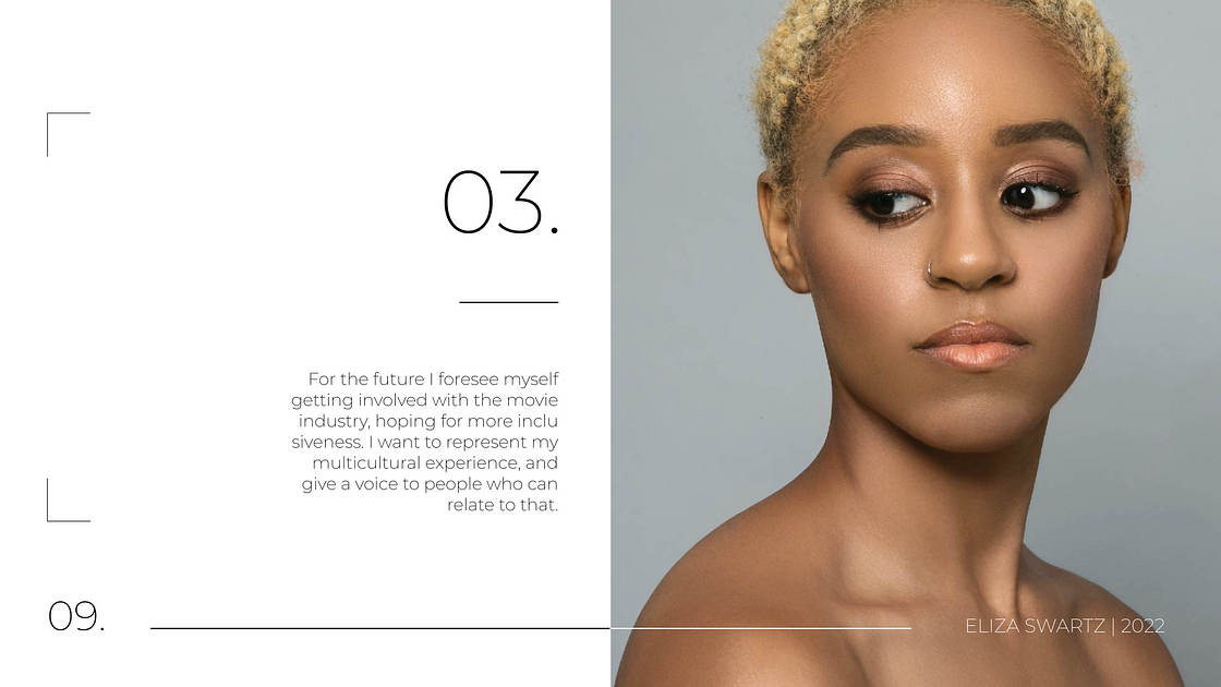 Model Lookbook Slides | Renderforest