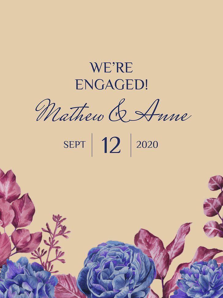 Blooming Engagement Designs | Renderforest