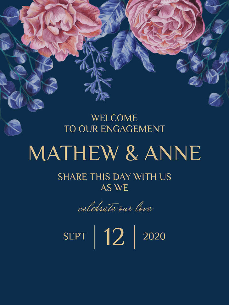 Blooming Engagement Designs | Renderforest