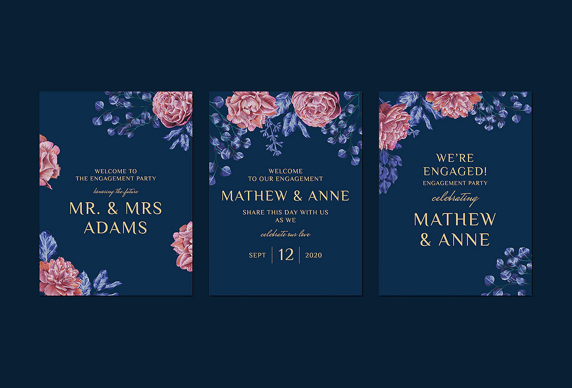 Blooming Engagement Designs | Renderforest