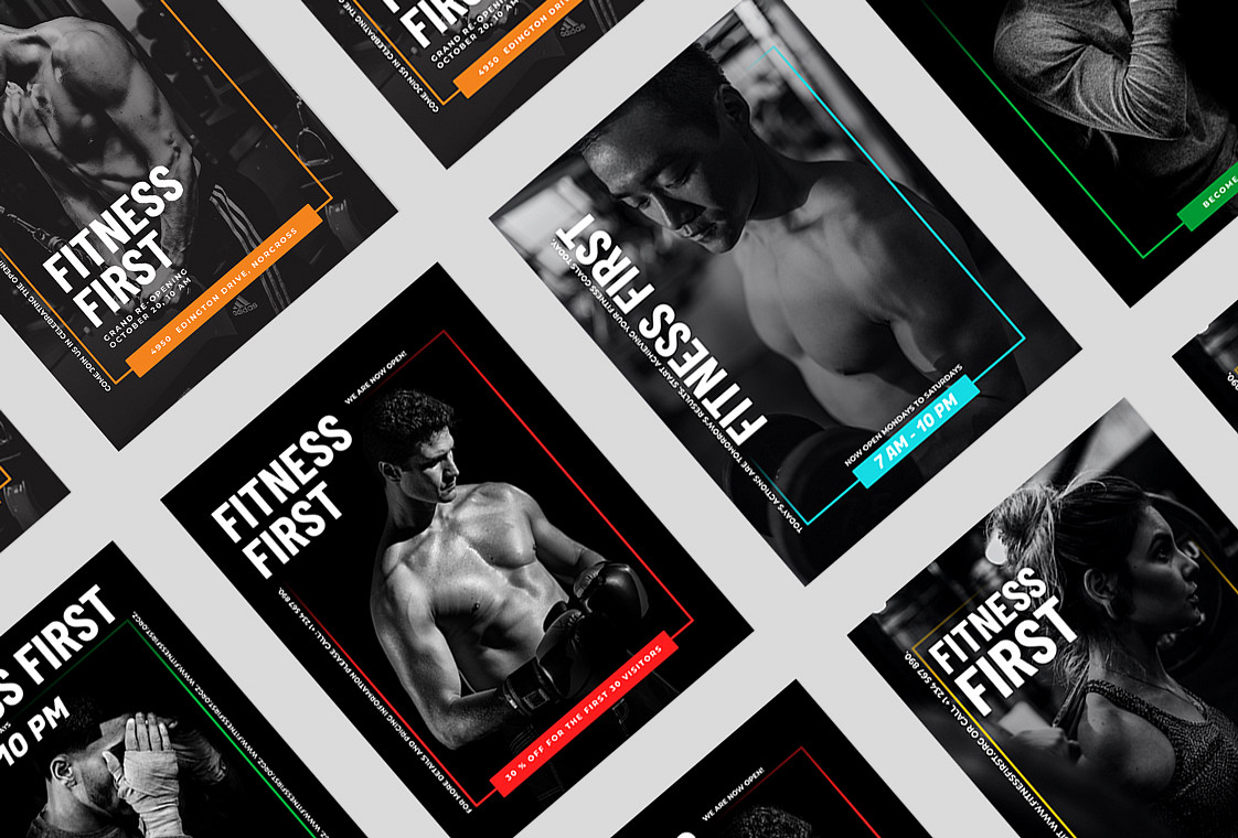 Fitness Center Promo Set | Renderforest