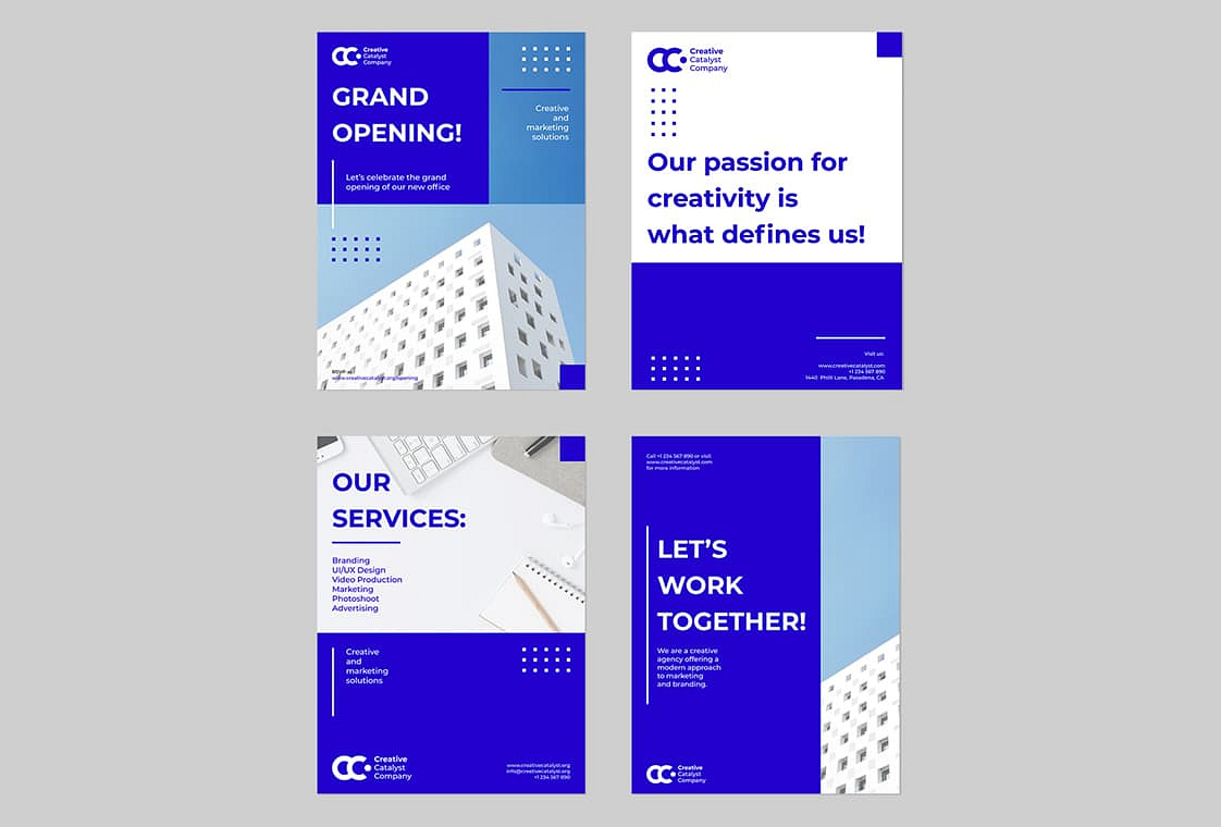 Minimal Corporate Design Pack | Renderforest
