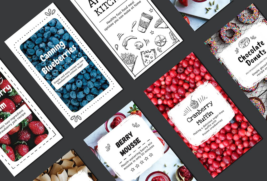 Foodie Blog Design Kit | Renderforest