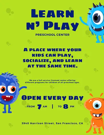 Letreros Imprimibles Para Centros Preescolares Explorá Plantillas De