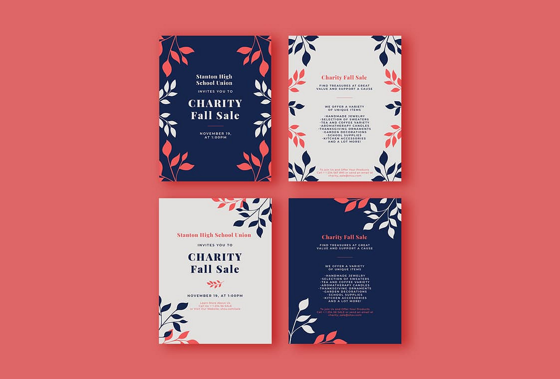 Charity Sale Design Pack | Renderforest