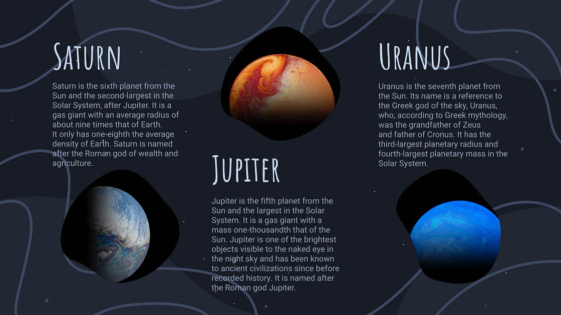 Solar System Educational Slides | Renderforest