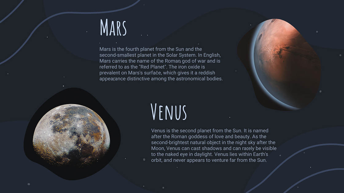 Solar System Educational Slides | Renderforest