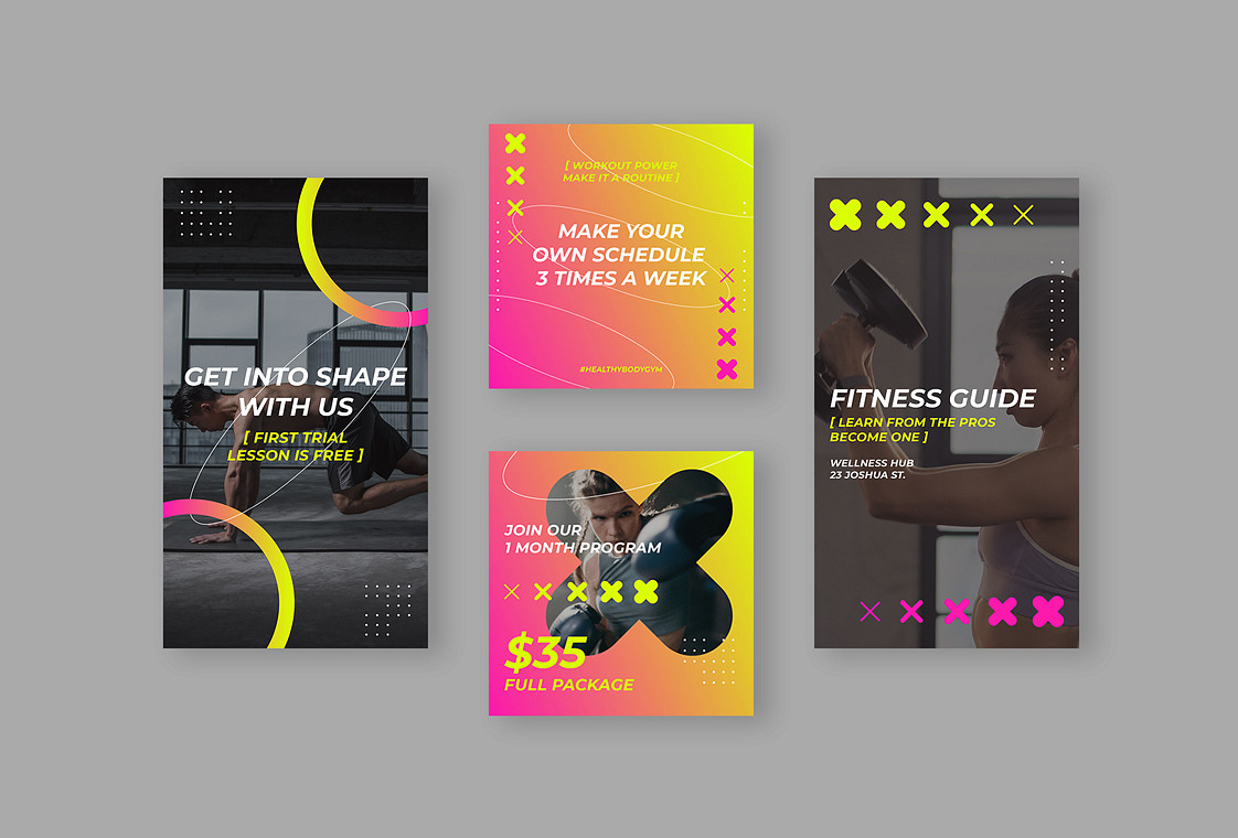 Power Fitness Promo Pack | Renderforest