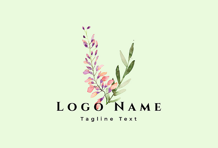 Delicate Flower Logos | Renderforest