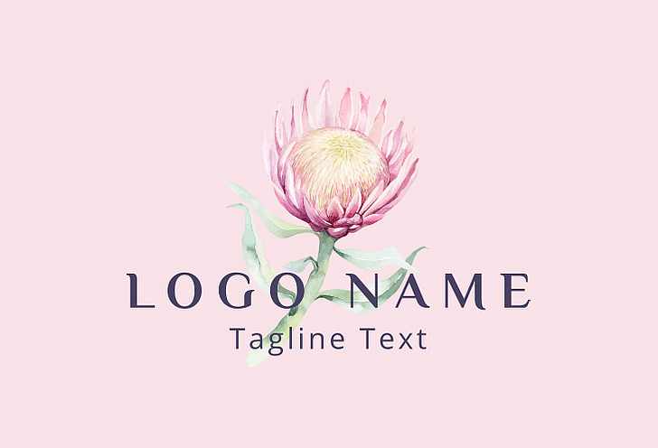 Delicate Flower Logos | Renderforest