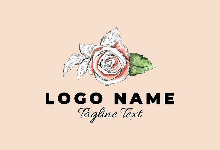 Delicate Flower Logos | Renderforest