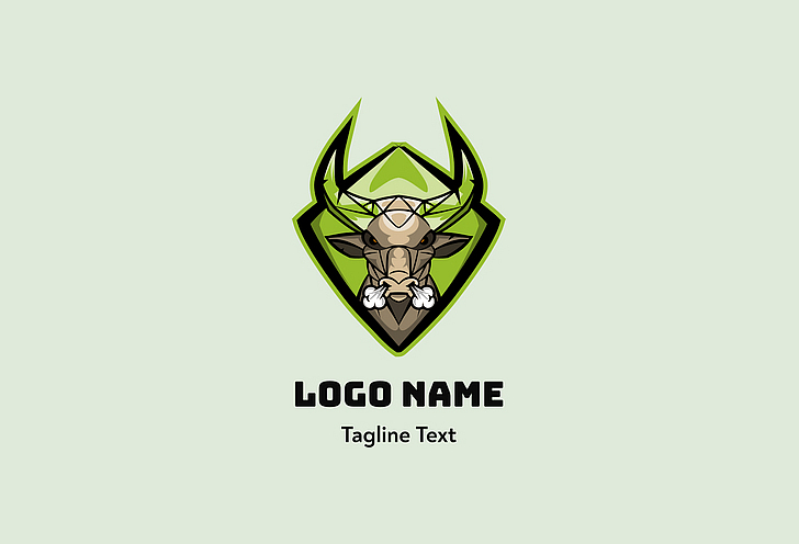 Logos de Toros Poderosos | Renderforest