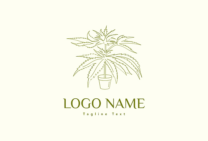 Modèles de conception de logos de plantes | Renderforest