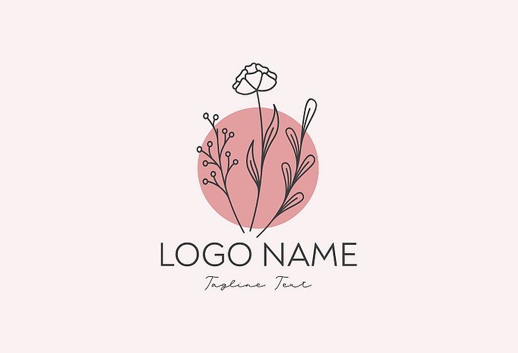 Delicados Logos de Flores | Renderforest