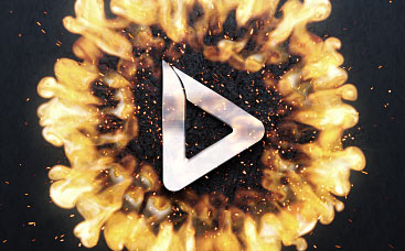 Exploding or Burning Intros and Logo animations | Renderforest
