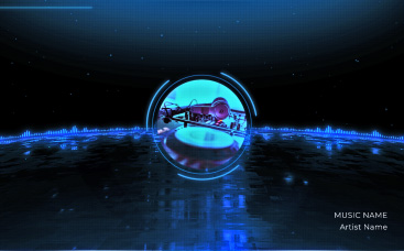 Techno Beats Visualizer (Flexible Duration) |en| Renderforest