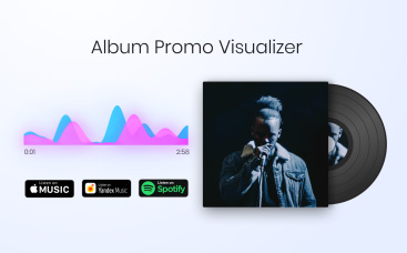 Album Promo Visualizer (Square Version) | Renderforest