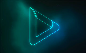 Luminous Neon Logo (Portrait Version) | Renderforest