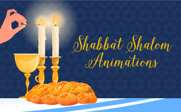 Shabbat Shalom Animations (Widescreen) | Renderforest
