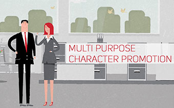 Cartoon Character Promotion (45 Second Version / 3 Placeholders) |en ...