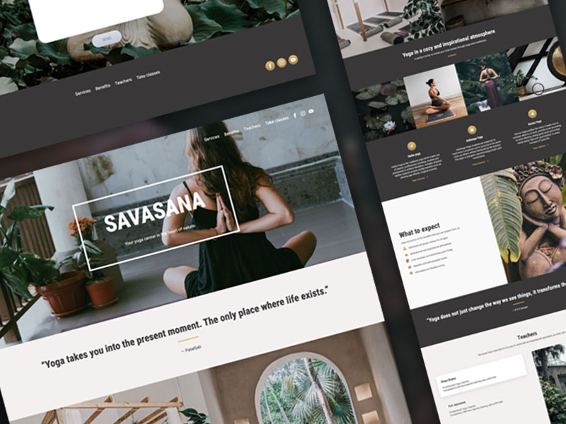 Wellness Website Templates | Renderforest