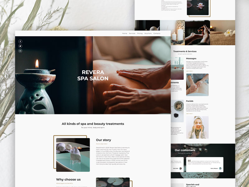 Wellness Website Templates | Renderforest