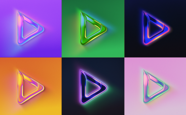 Shiny Chrome Logo Reveal (Portrait) | Renderforest