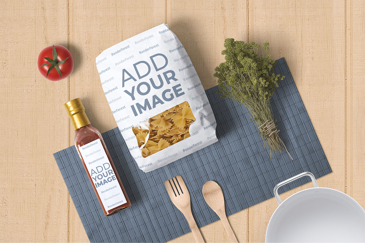 Italian Kitchen Mockup Pack | Renderforest