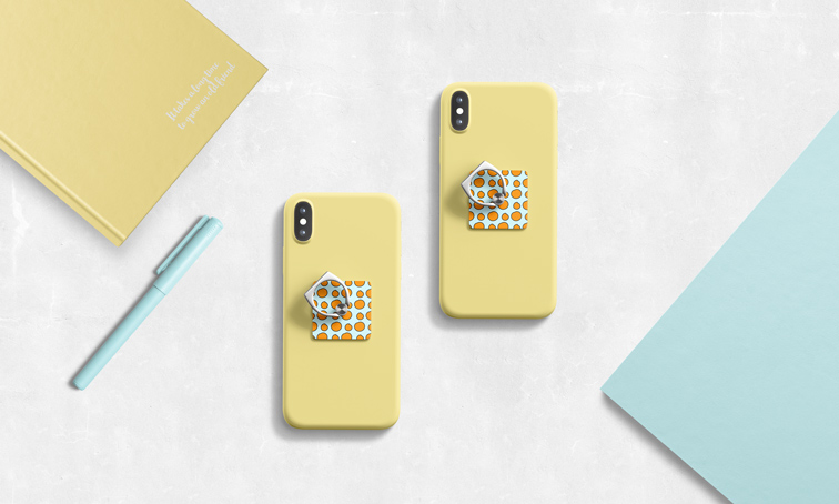 Mobile Ring Stand Mockups | Renderforest