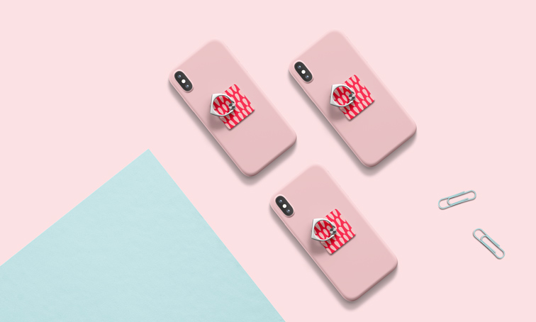 Mobile Ring Stand Mockups | Renderforest