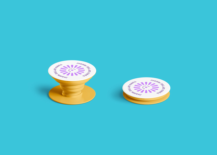 Smartphone Pop Sockets Pack | Renderforest