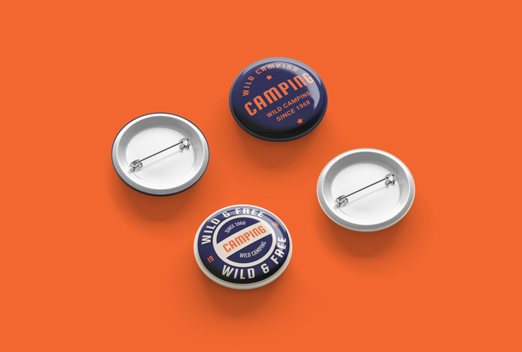 Mockups de Bottons para Branding | Renderforest