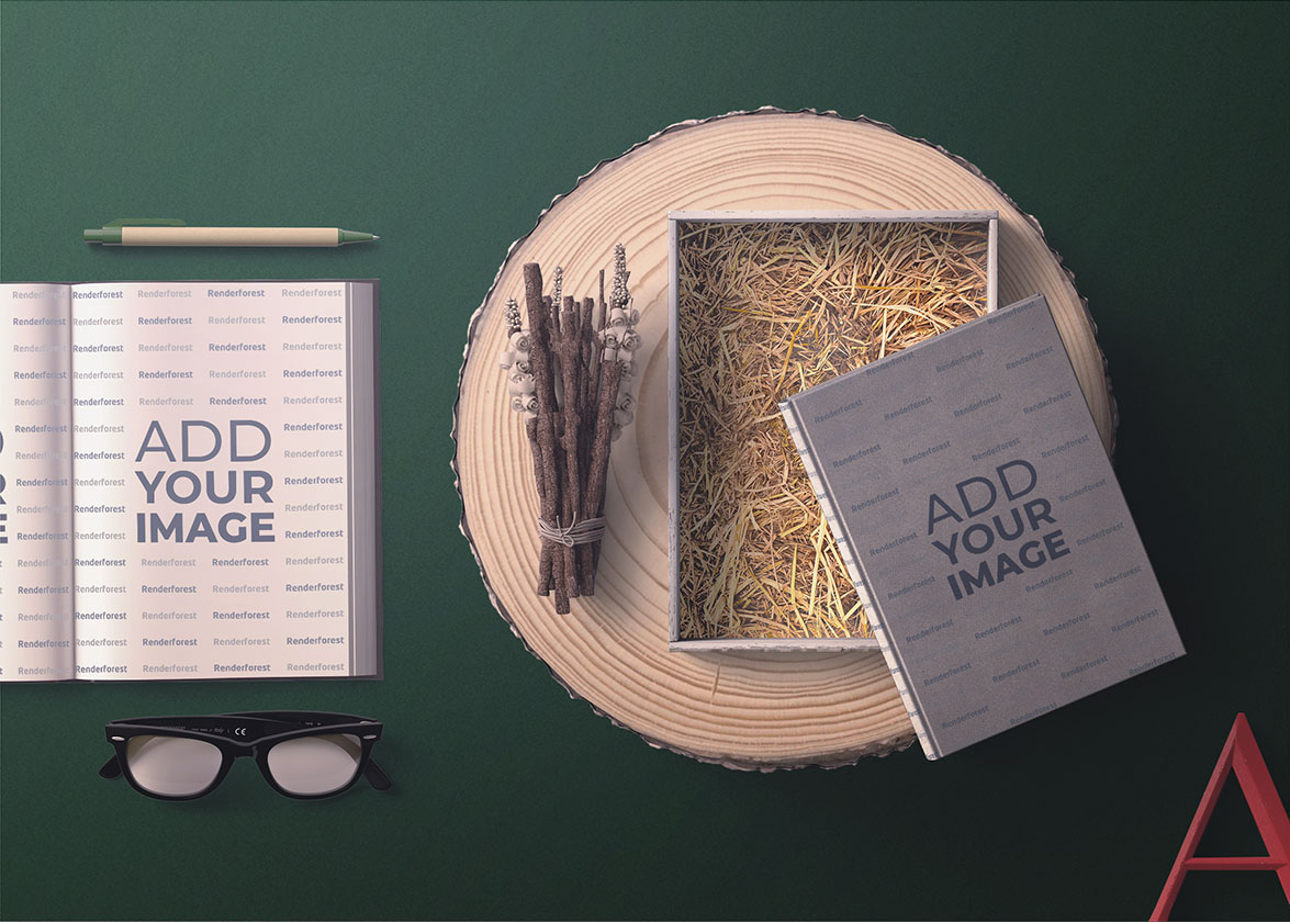 Hardback Book Promo Pack | Renderforest