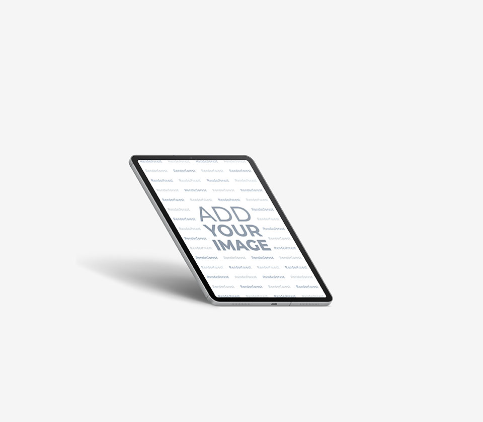 Isometric iPad Mockup Set | Renderforest