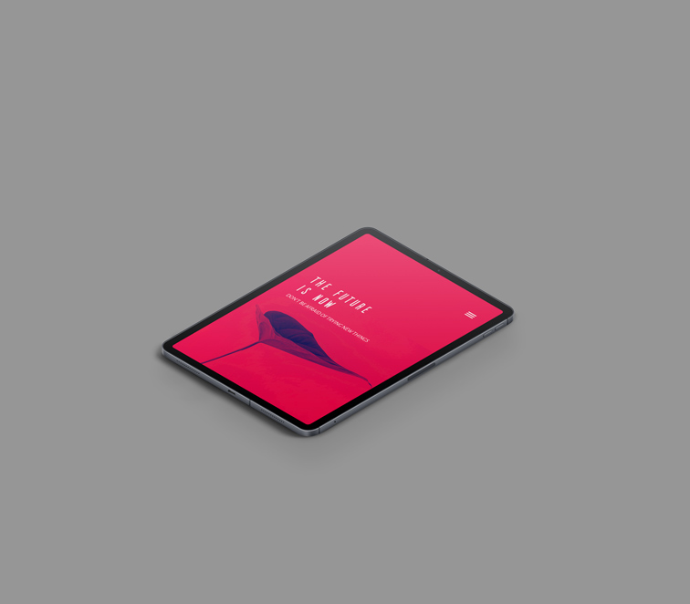 Isometric iPad Mockup Set | Renderforest