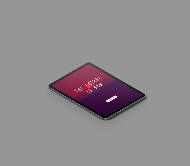 Isometric iPad Mockup Set | Renderforest