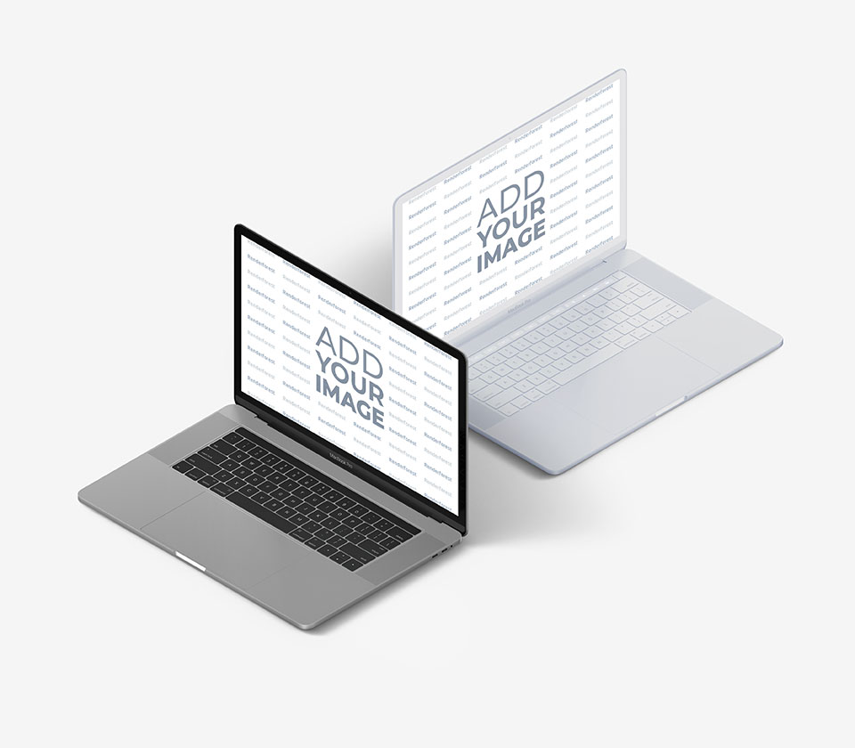 MacBook Pro Mockup Kit | Renderforest